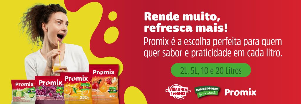 Refresco Promix | Vira e mexe, é Promix